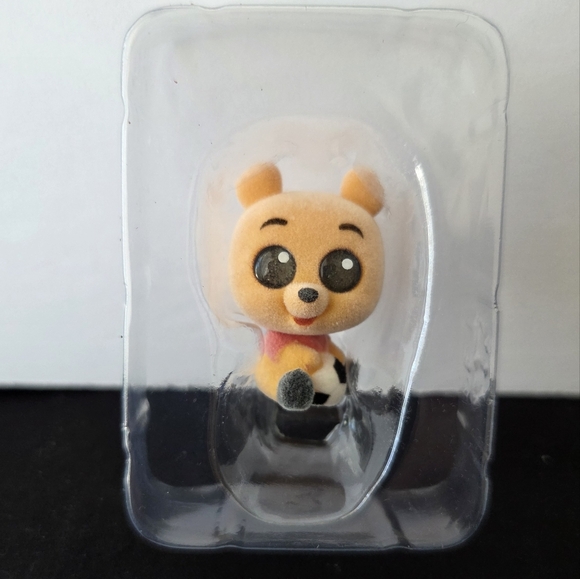 Disney | Other | Disney Doorables Winnie The Pooh Bear With Soccer Ball ...